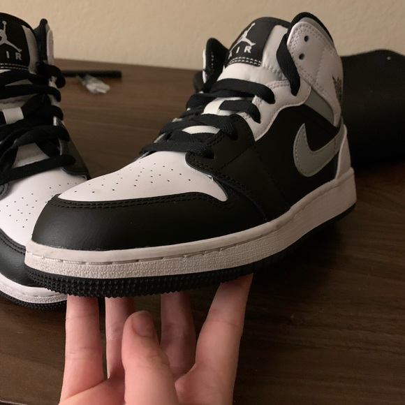Jordan | Shoes | Air Jordan Mid White Shadow | Poshmark